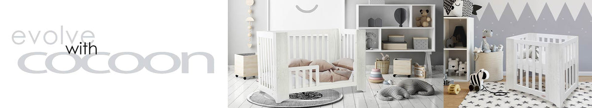 Cocoon Nursery Furniture | Baby Cribs, Cot and Beds | Johnston Prams | Johnston Prams & Buggies Ltd