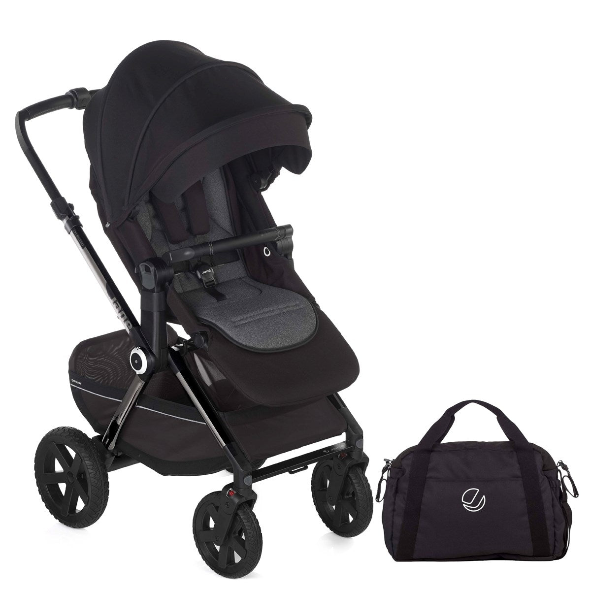 Jane Crosslight-3 Pushchair, Special Edition Silver Shadow – Johnston ...