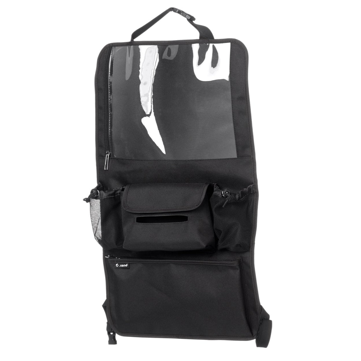 Car Seat Backrest Organiser with Tablet Holder & Multi-Pocket Storage ...