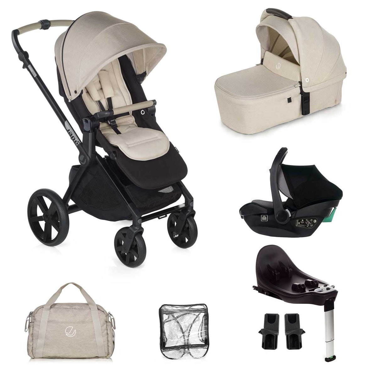 Jane Muum-4 + Travel Carrier Car Seat Bundle – Johnston Prams & Buggies Ltd