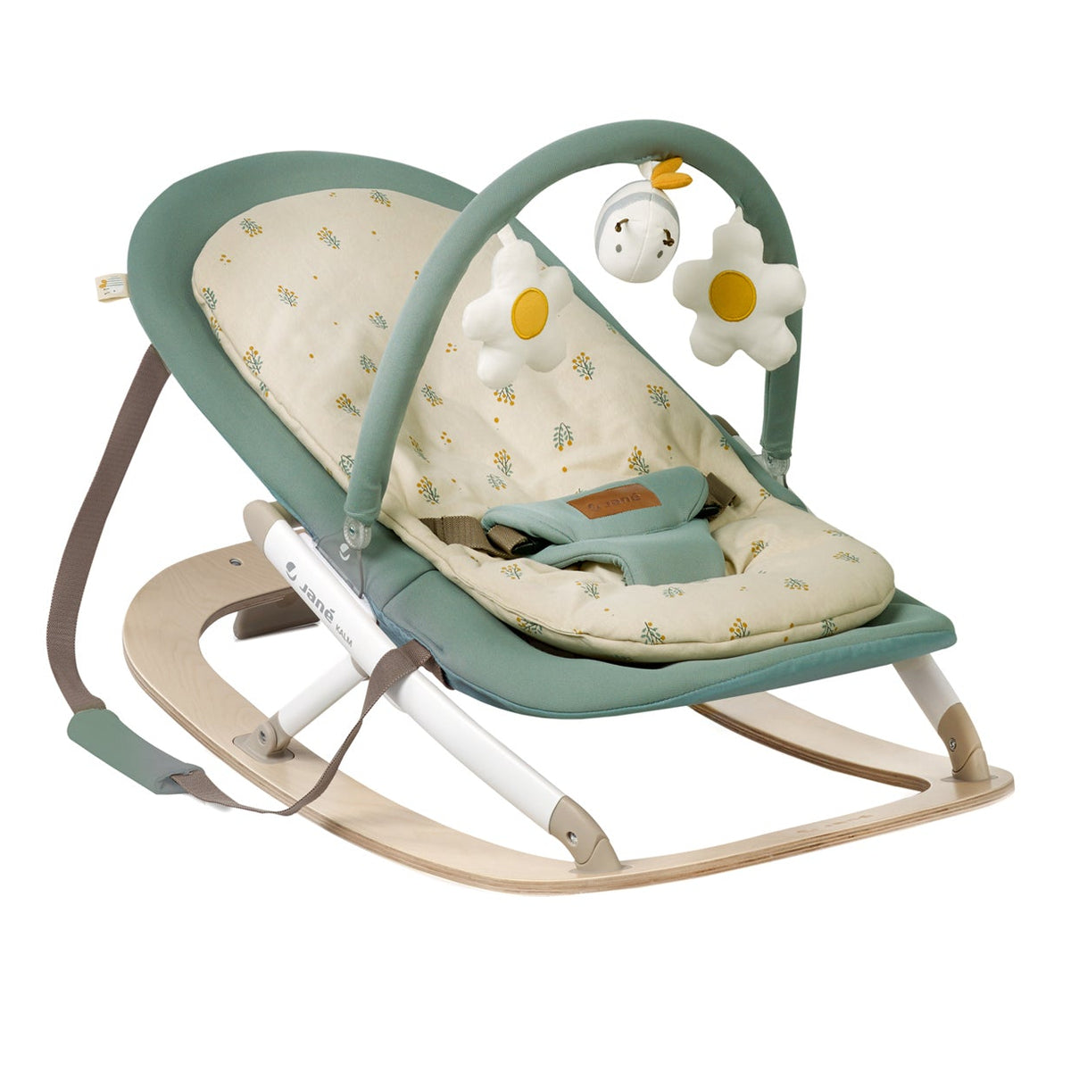 Jane Kalm Wooden Hammock – Natural Birch Rocker with Soft Padded Inser ...