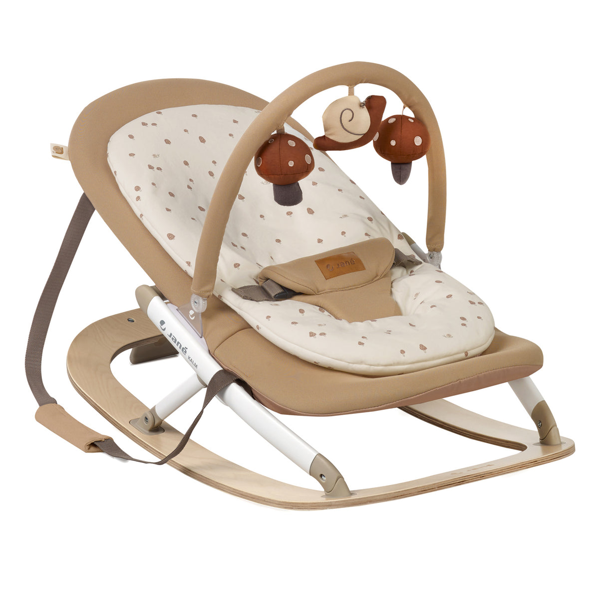 Jane Kalm Wooden Hammock – Natural Birch Rocker with Soft Padded Inser ...