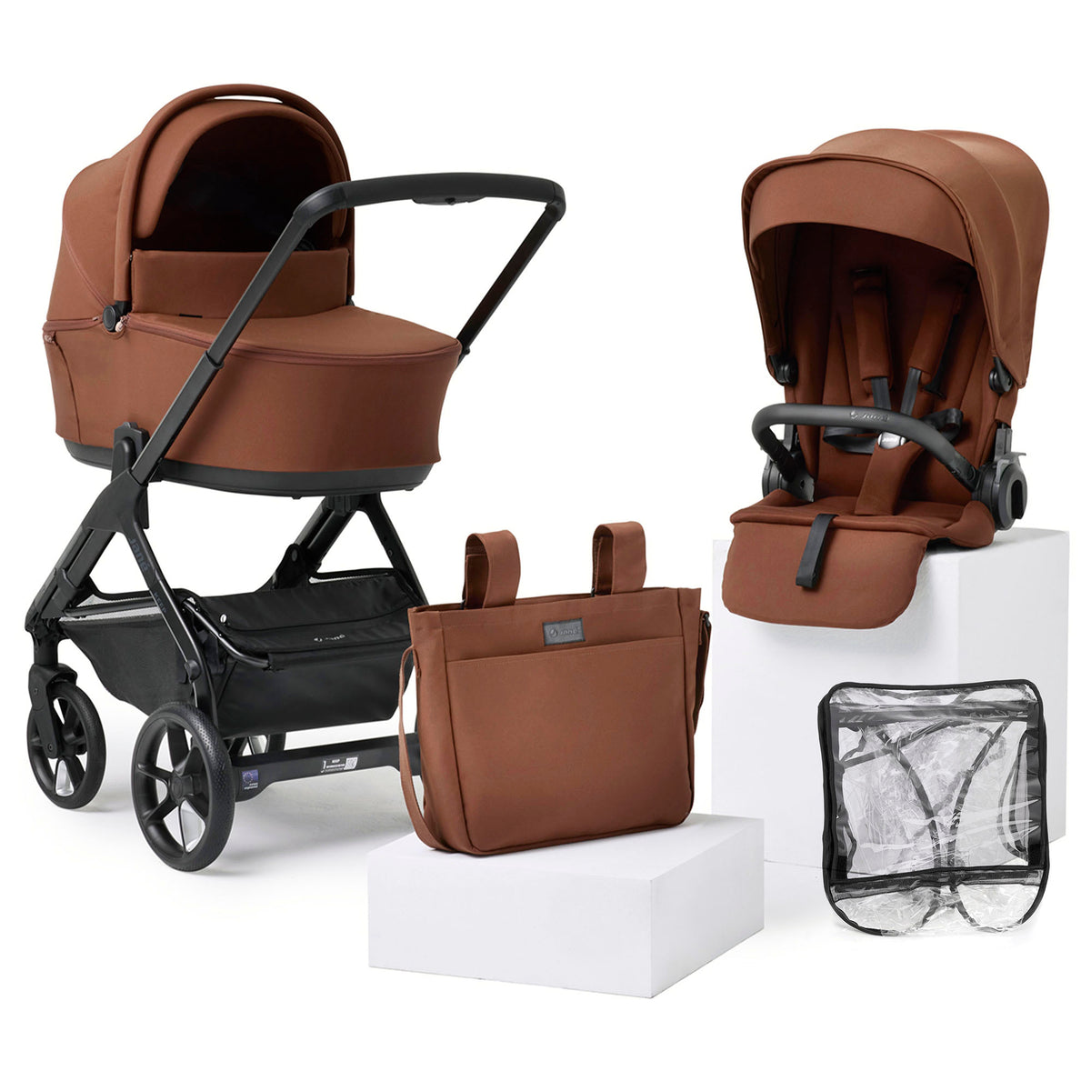 Jane Keep Duo Pram & Pushchair, Argile – Johnston Prams & Buggies Ltd