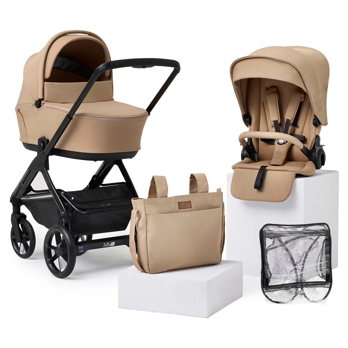 Jane Keep Duo Pram & Pushchair, Sesame – Johnston Prams & Buggies Ltd