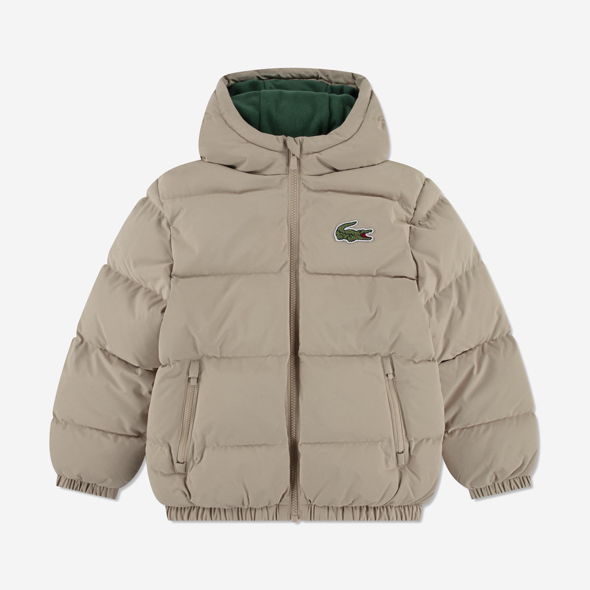 Lacoste Kids Logo Puffer Jacket in Beige – Johnston Prams & Buggies Ltd