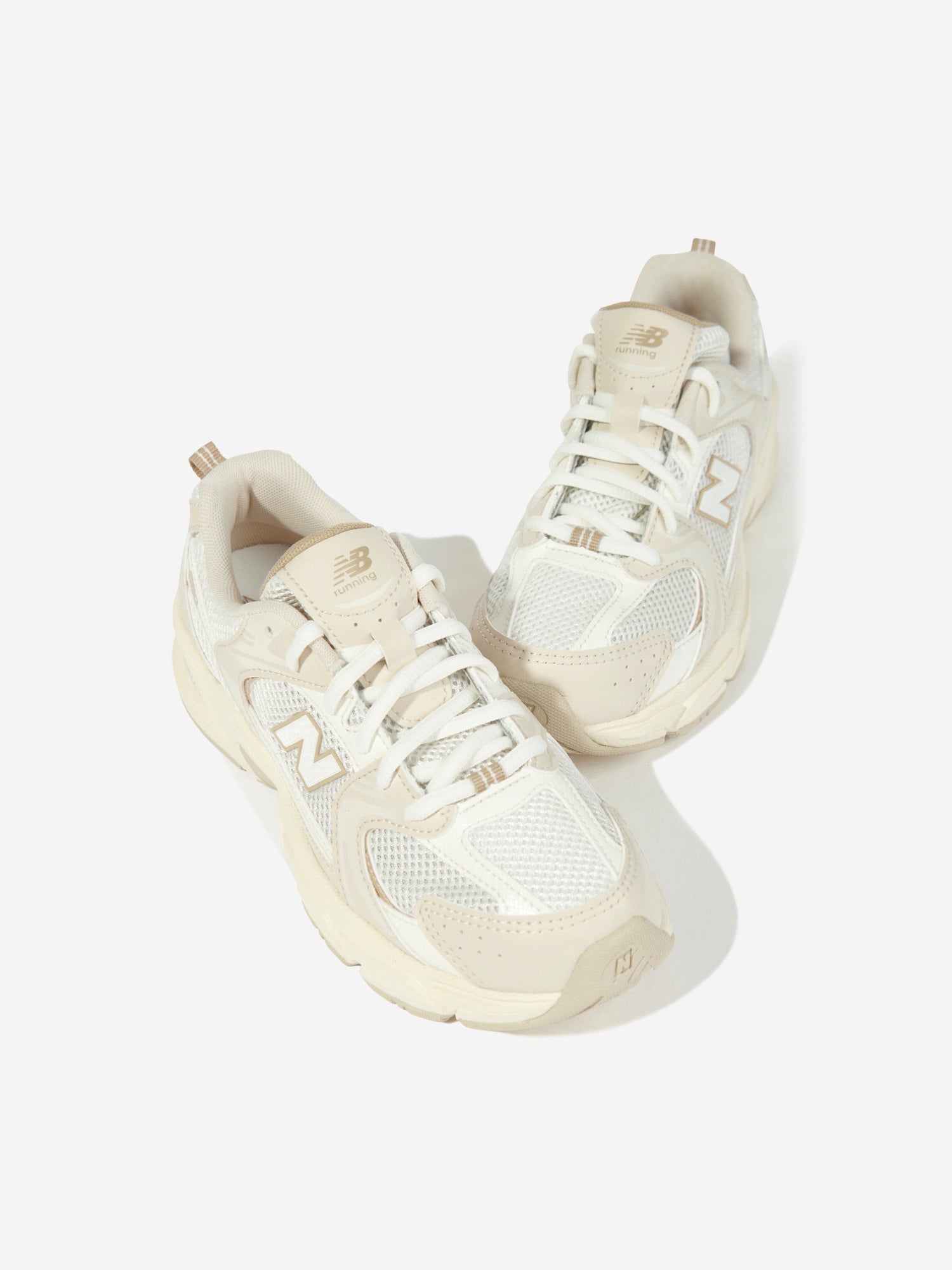 New Balance Kids 530 Trainers in Ivory | Johnston Prams & Buggies Ltd