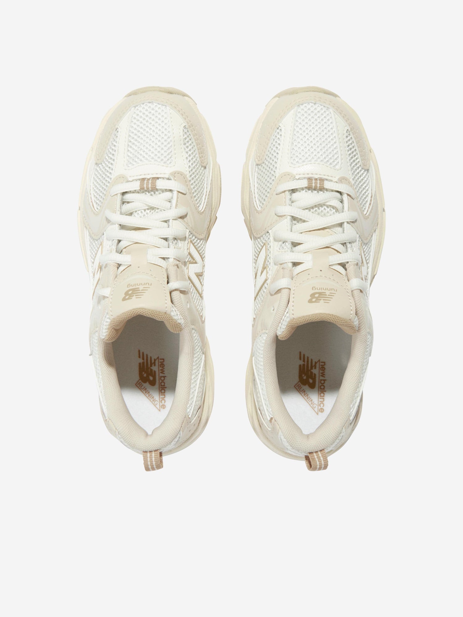 New Balance Kids 530 Trainers in Ivory | Johnston Prams & Buggies Ltd